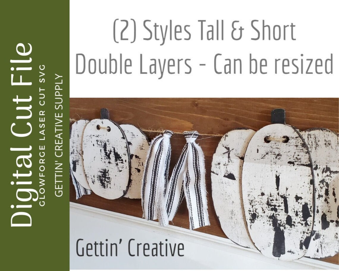 Glowforge SVG Laser SVG File Fall SVG Fall Decor Laser - Etsy