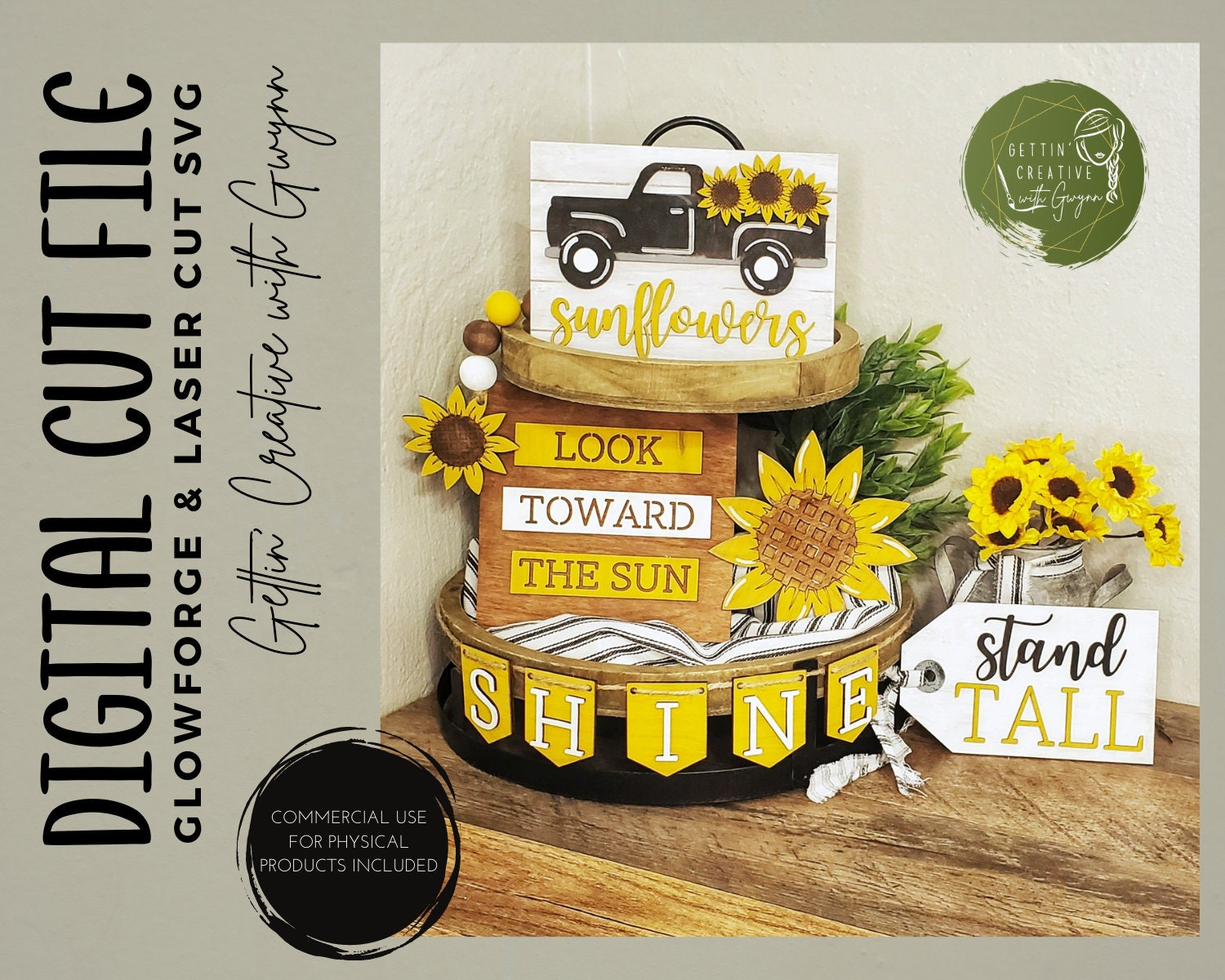 Glowforge File Laser Design Tier Tray Laser File Candy Christmas SVG ...