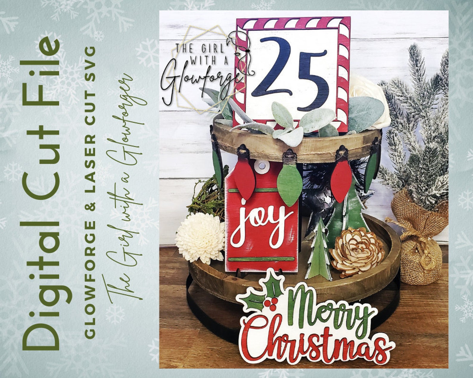 Glowforge SVG Laser SVG File Christmas SVG Fall Laser - Etsy