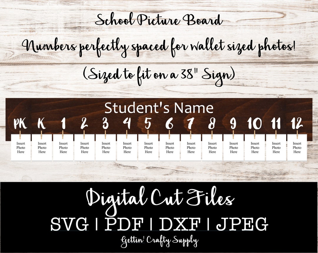 School Pictures SVG | PK-12 Svg File | Pictures for School SVG | School ...