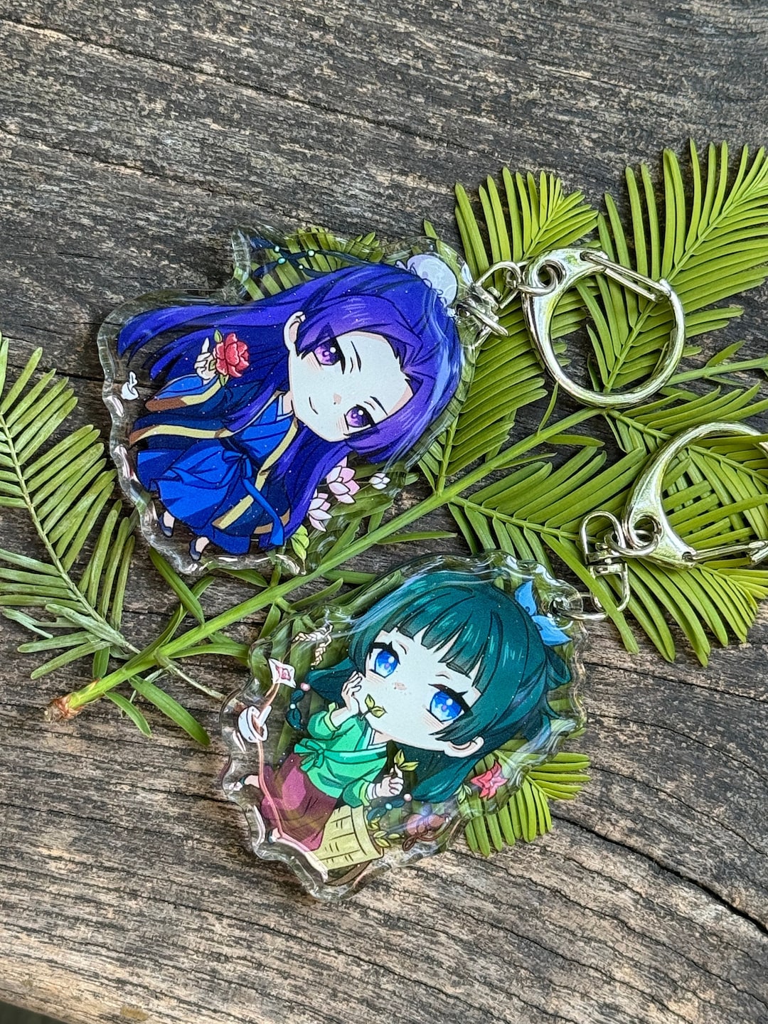 Frieren Fern Himmel Stark Ubel 2.5 Glitter Keychain Charm - Etsy