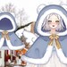 Vtuber Asset Animated Christmas Winter Bear Teddy Costume Blanket Model ...