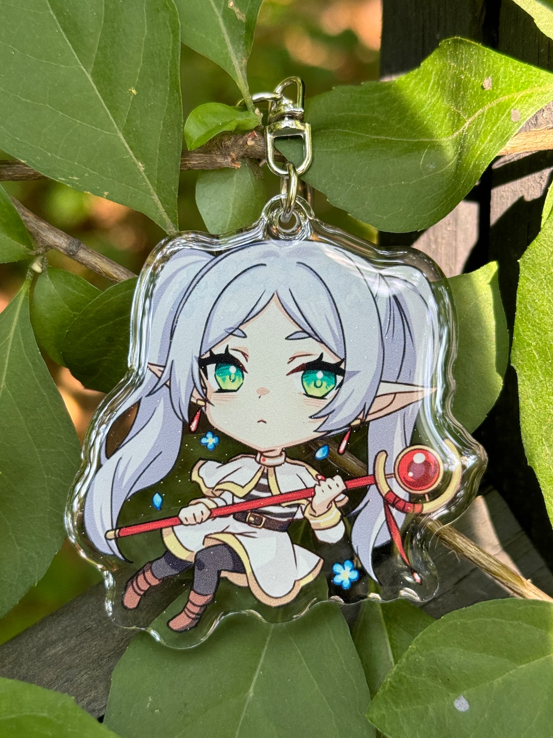 Frieren Fern Himmel Stark Ubel 2.5 Glitter Keychain Charm - Etsy