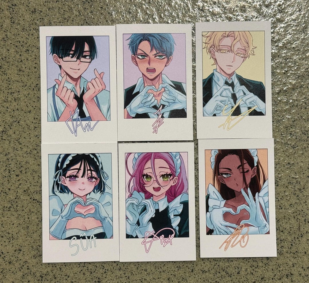 Alien Stage Ivan Till Mizi Sua Luka Hyuna Photocard Mini Print Polaroid ...