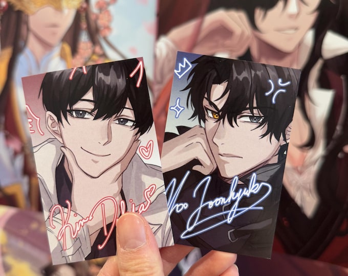 Orv Omniscient Reader Viewpoint Kim Dokja Yoo Joonhyuk Photocard Mini ...