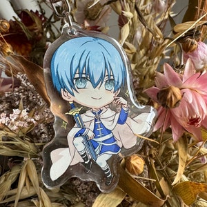 Frieren Fern Himmel Stark Ubel 2.5 Glitter Keychain Charm - Etsy