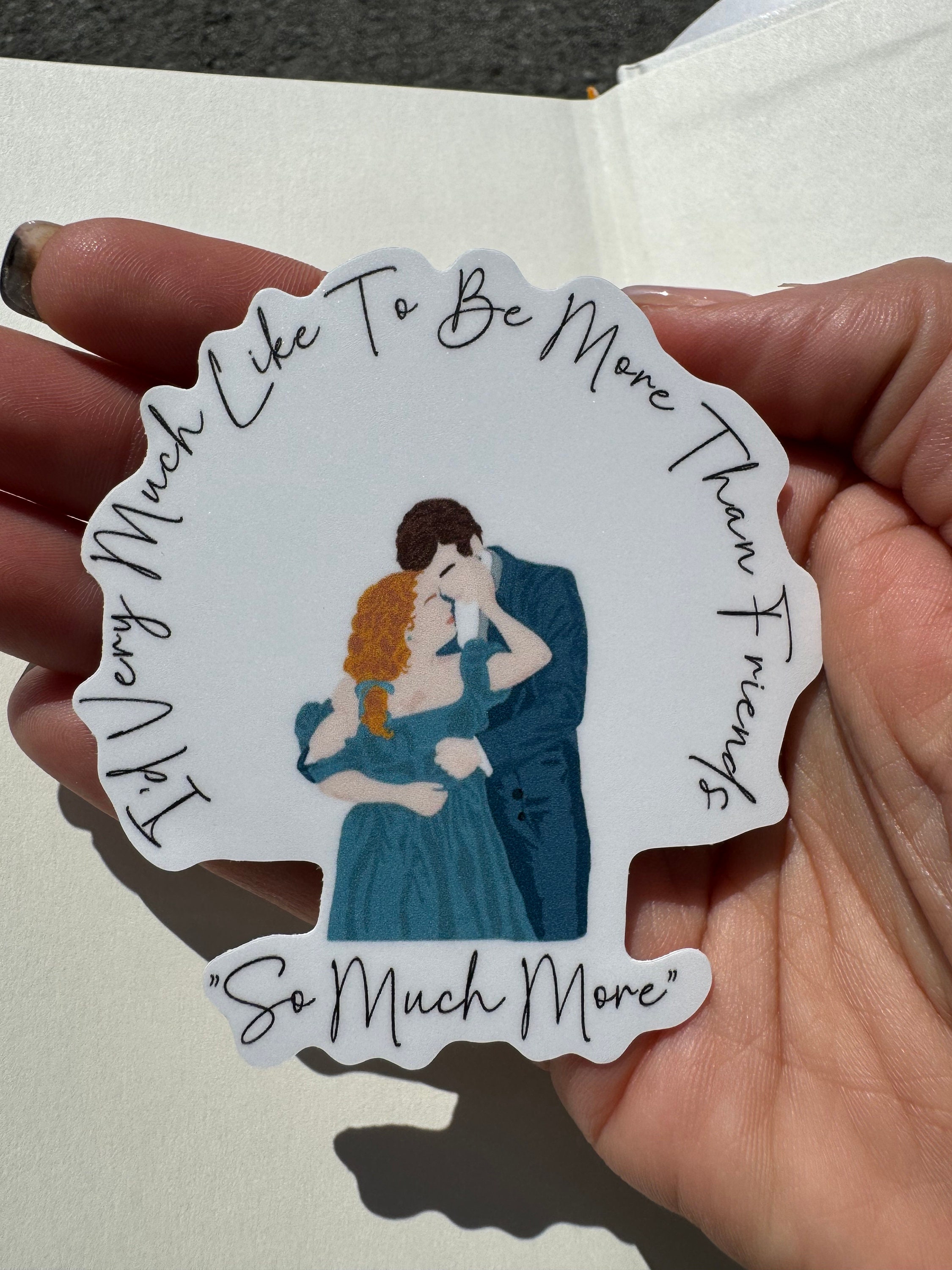Polin Sticker Set , Penelope and Colin, Large Waterproof Bookish ...