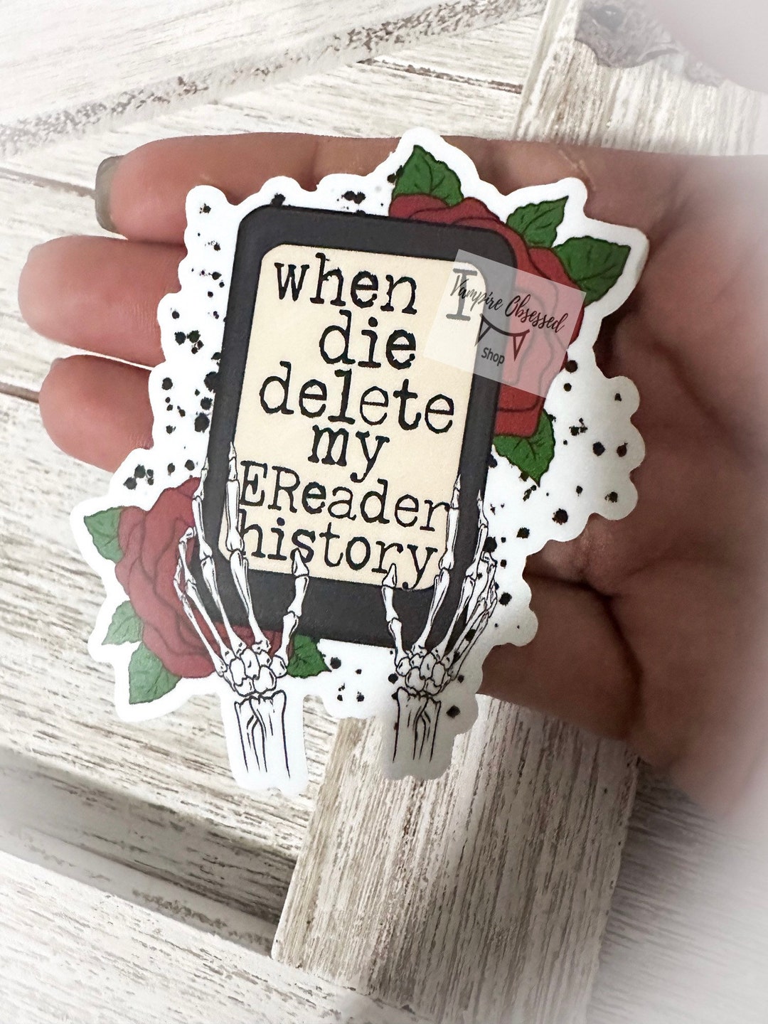Delete My Ereader History, Bookish, Laptop Case, Kindle, Ereader ...