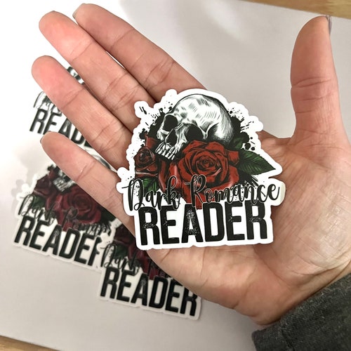 Dark Romance Book Lover Vinyl Sticker Bookish Vinyl Decal - Etsy
