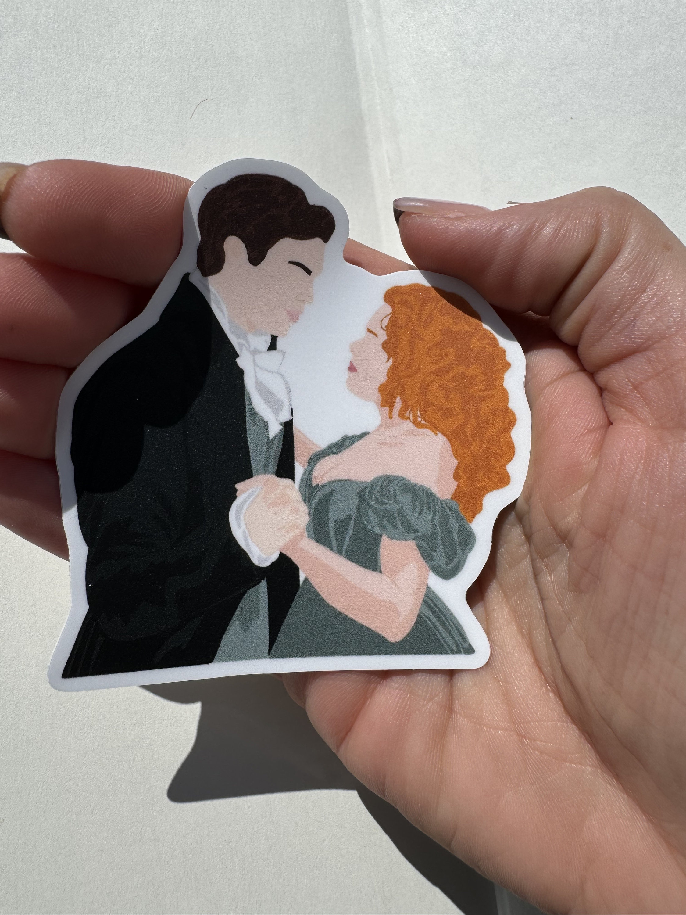 Polin Sticker Set , Penelope and Colin, Large Waterproof Bookish ...