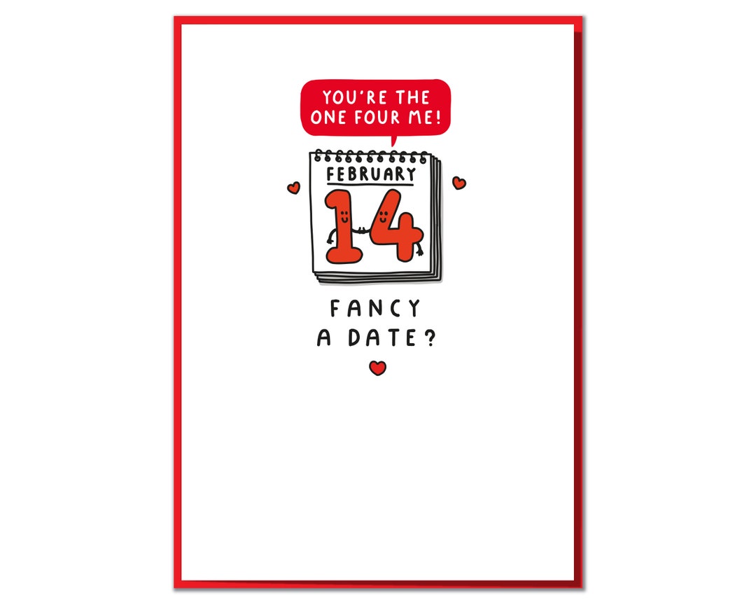 Fancy A Date Funny Anniversary or Valentine Card - Etsy