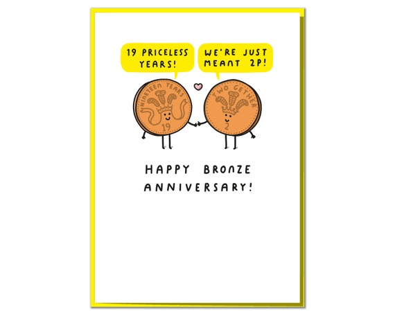 Bronze anniversary store