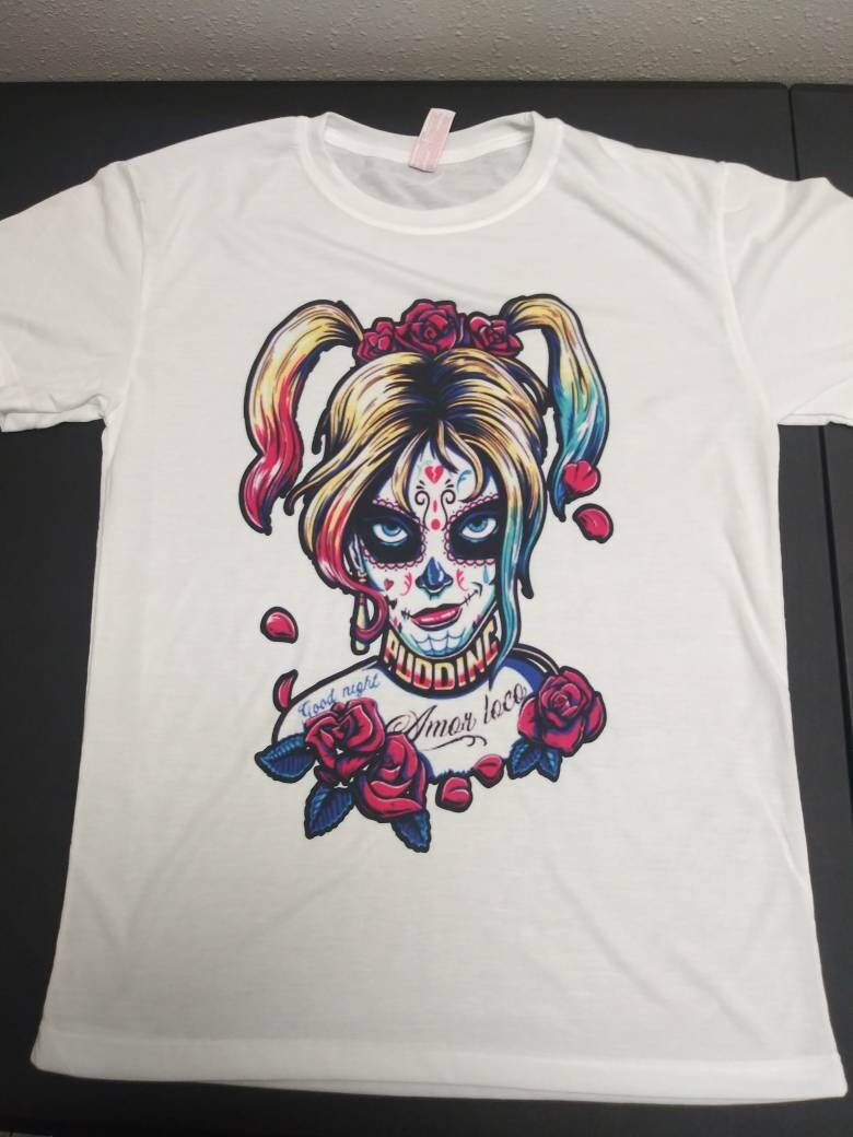 Sublimation T Shirt 100 Polyester White Adult Uni Sex