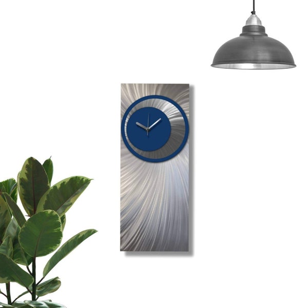 Blue Wall Clock - Etsy Australia