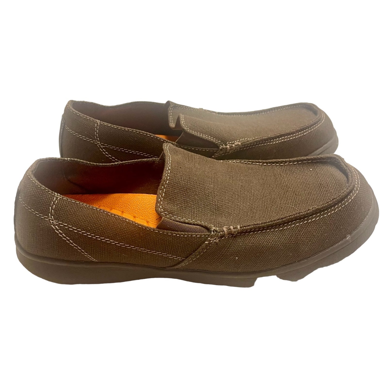 Men’s Gotcha Brown Hemp Slip on Shoes Size 11 - Etsy