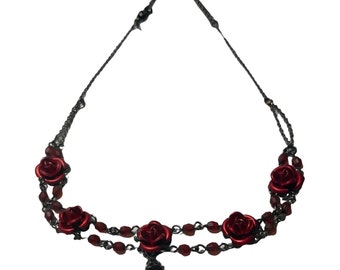 Avon Rose Necklace - Etsy