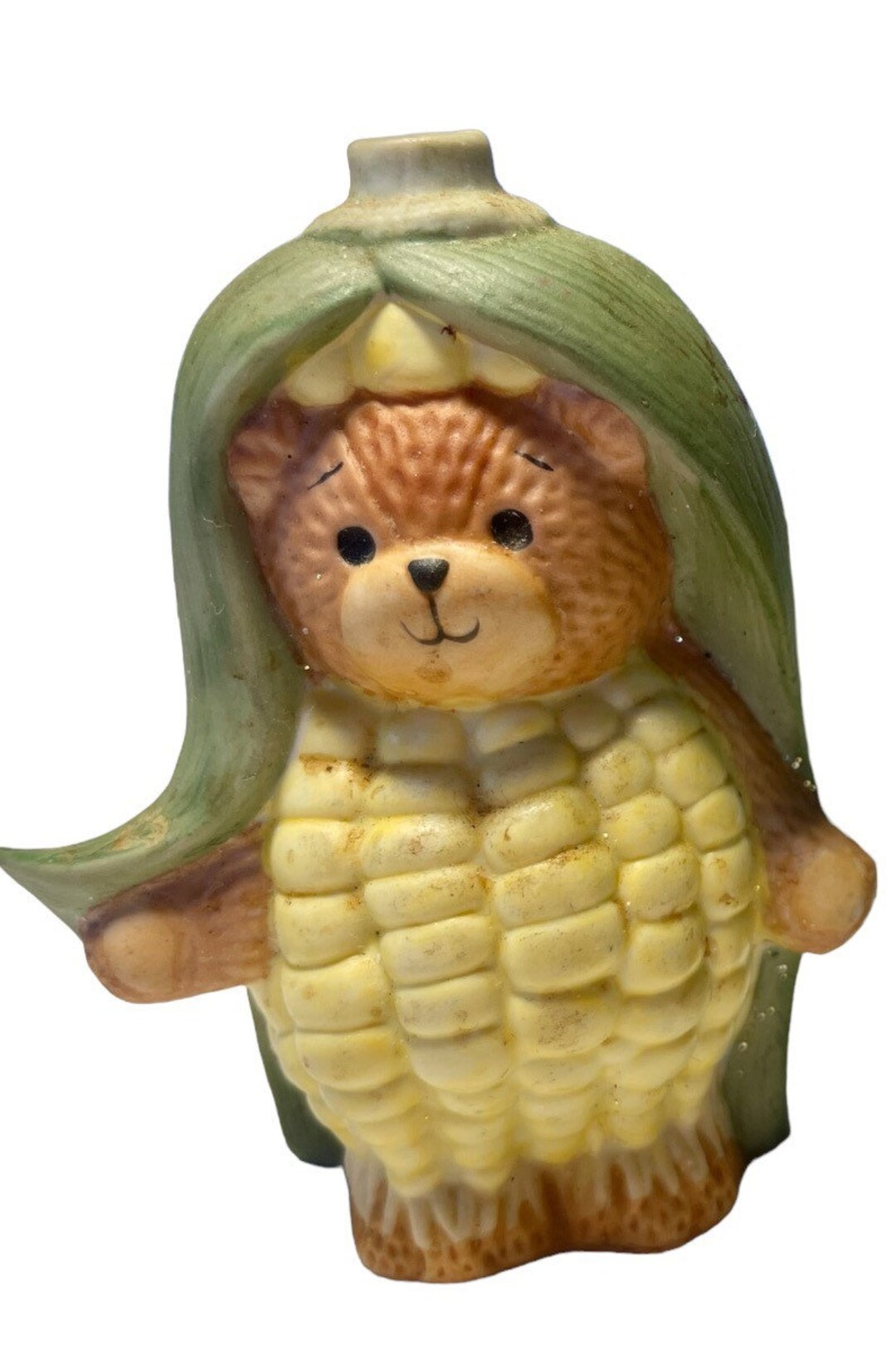 Lucy & Me Ear of Corn Bear With Husk Lucy Rigg Enesco 1988 - Etsy