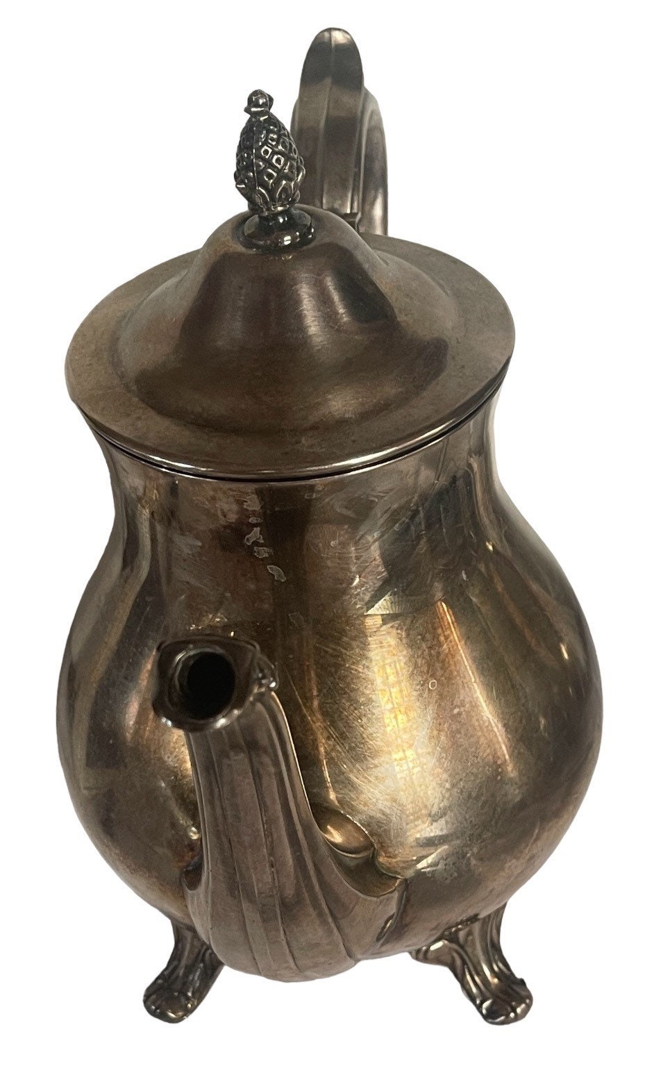 International Silver Company Tea Pot ISCO Teapot W/ Pineapple Lid 9” - Etsy