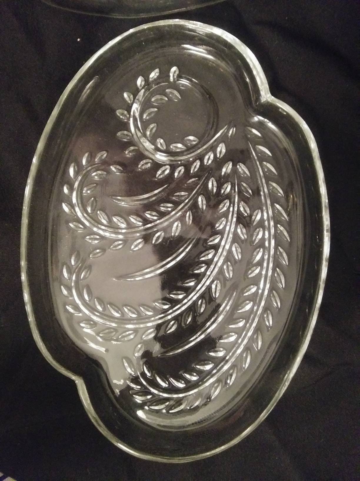 Vintage Glass Homestead Wheat, Federal Glass Co. Luncheon Plate - Etsy