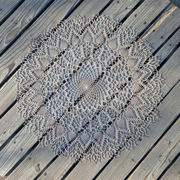 Crochet Table Cover - Etsy