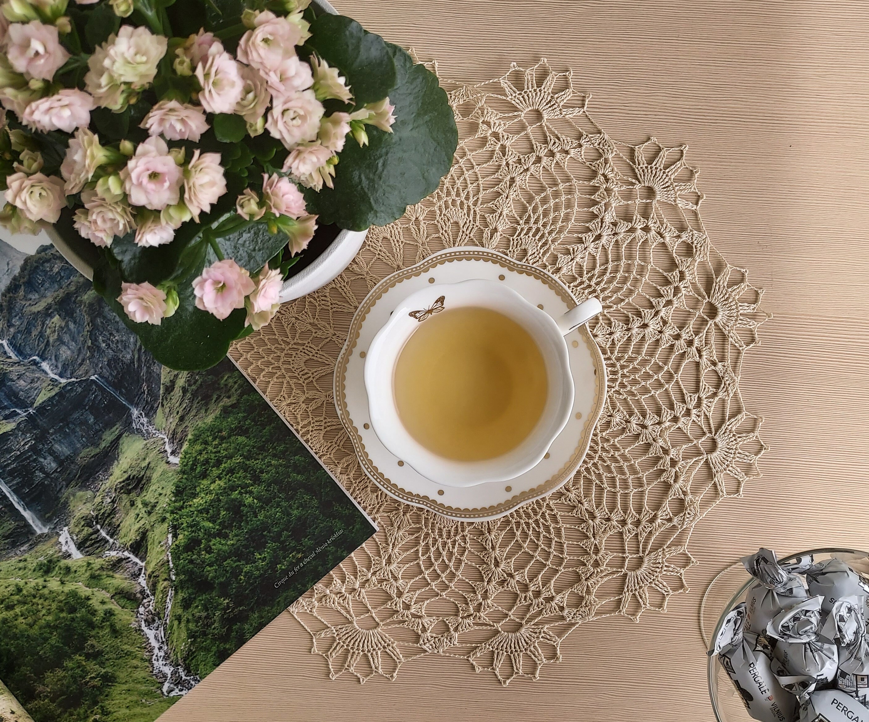 Crochet Doily, Handmade Doily, Lovely Doily, Table Decor, Rustic Decor ...