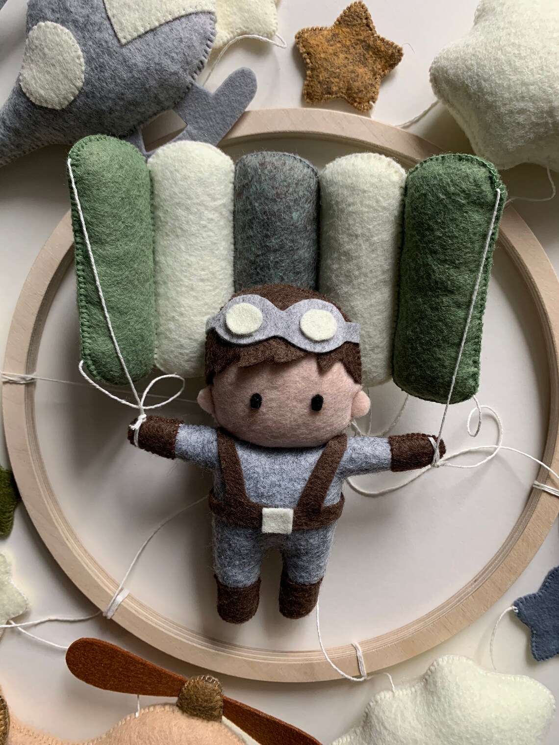 Aviator Baby Mobile Airplane Mobile Helicopter Mobile | Etsy