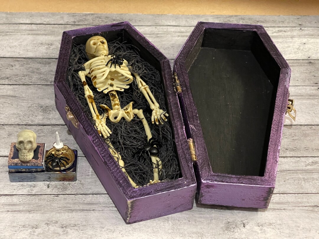 Casket or Coffee Table? It's Your Choice. in Colors of Purple & Black ...