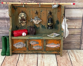 Log Cabin Coat Rack - Etsy