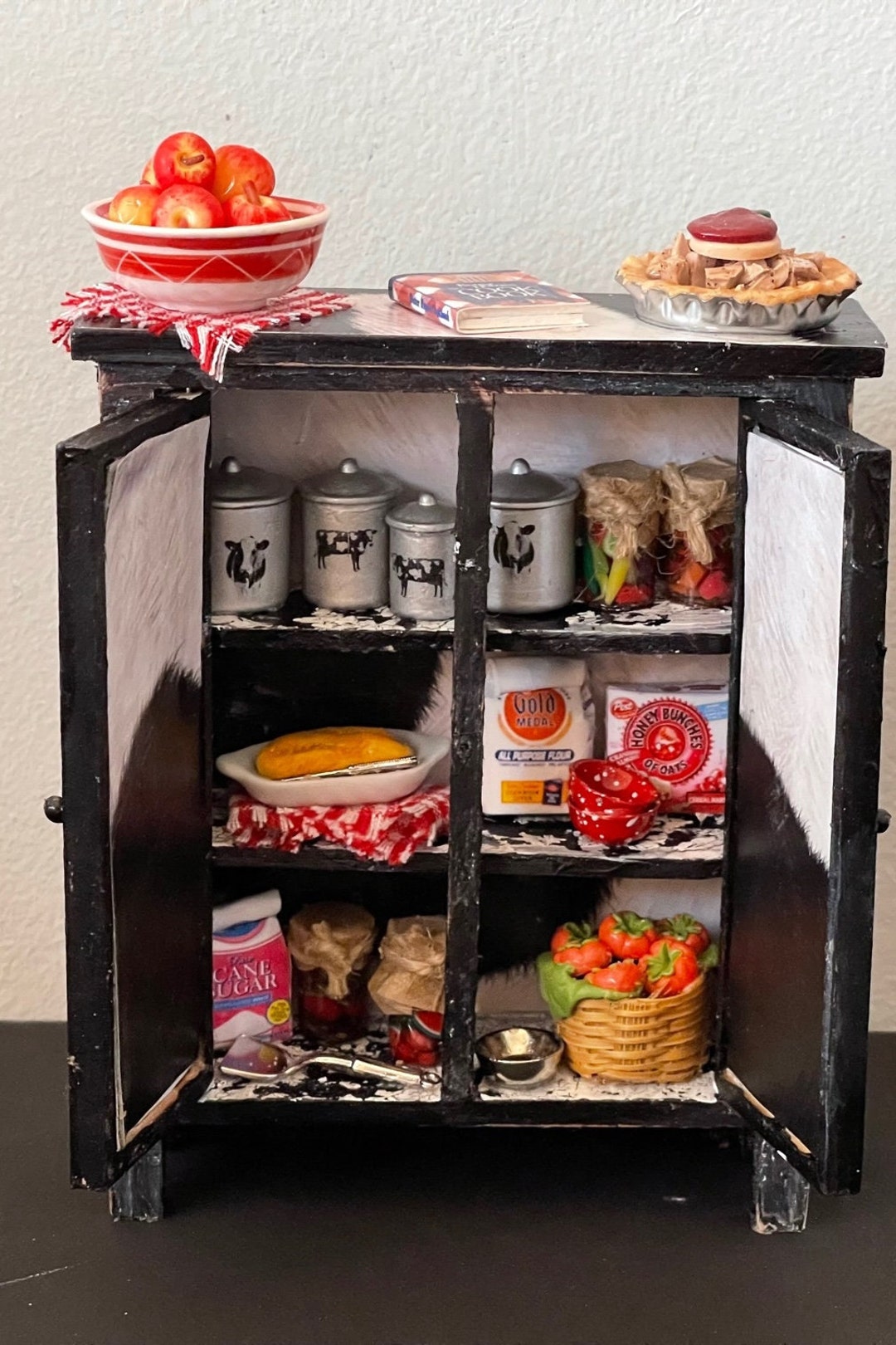 Holy Cow Pie Safe, A Wonderful Addition to Your Farmhouse, Canister Set ...