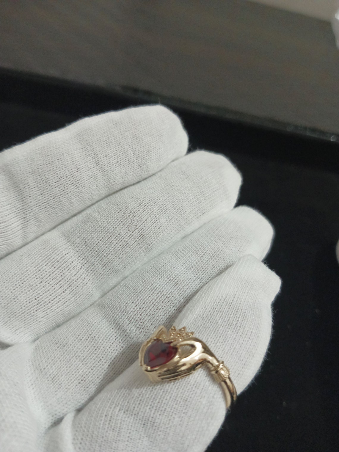 14k Gold Claddagh Ring Claddagh Wedding Rings Claddag Silver Ring ...