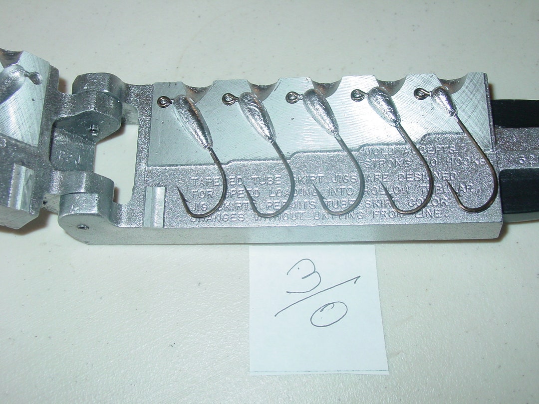 12 Pack Tapered Tube Jig 60 Degree Heavy Duty Hook - Etsy