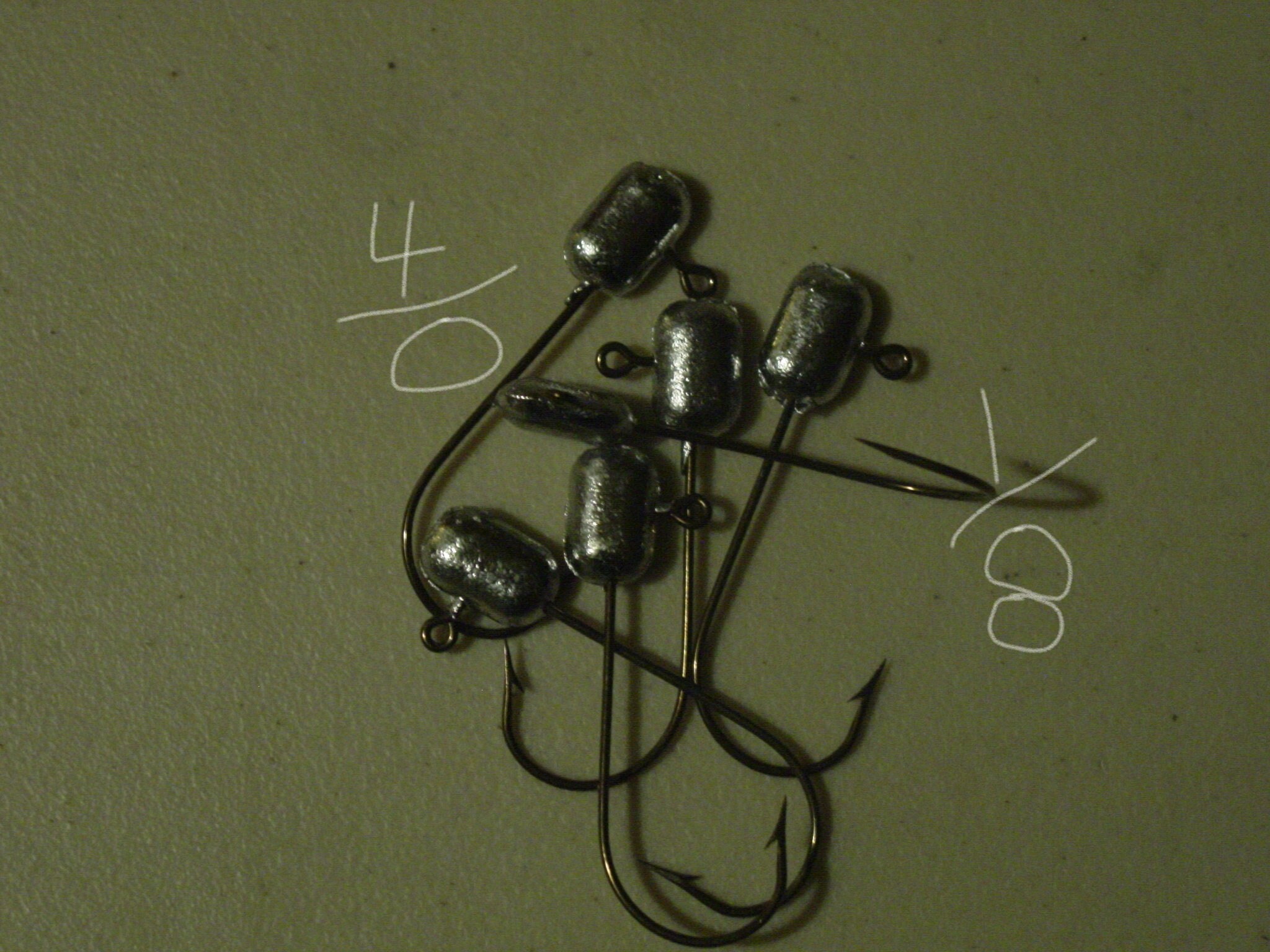 Eagle Claw Tube Jig Heads: 25 Pack, Pick Your Size - Etsy