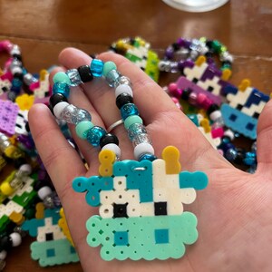 Cow Kandi Bracelet, Rave Wear Accessories, Funky Kandi Bracelets, Fun ...