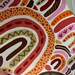 Boho Rainbow Painting, Gouache Painting, Rainbow Nursery Artwork, Funky ...