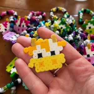 Cow Kandi Bracelet, Rave Wear Accessories, Funky Kandi Bracelets, Fun ...