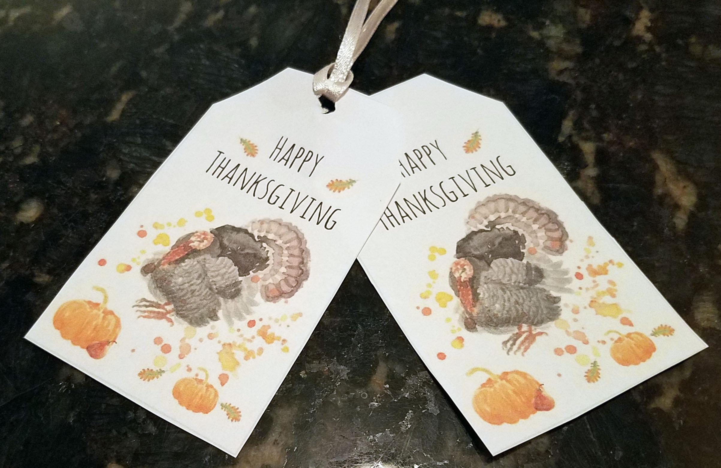 Printable Tags (avery 22802) Layout- Thanksgiving Tag, Turkey ...