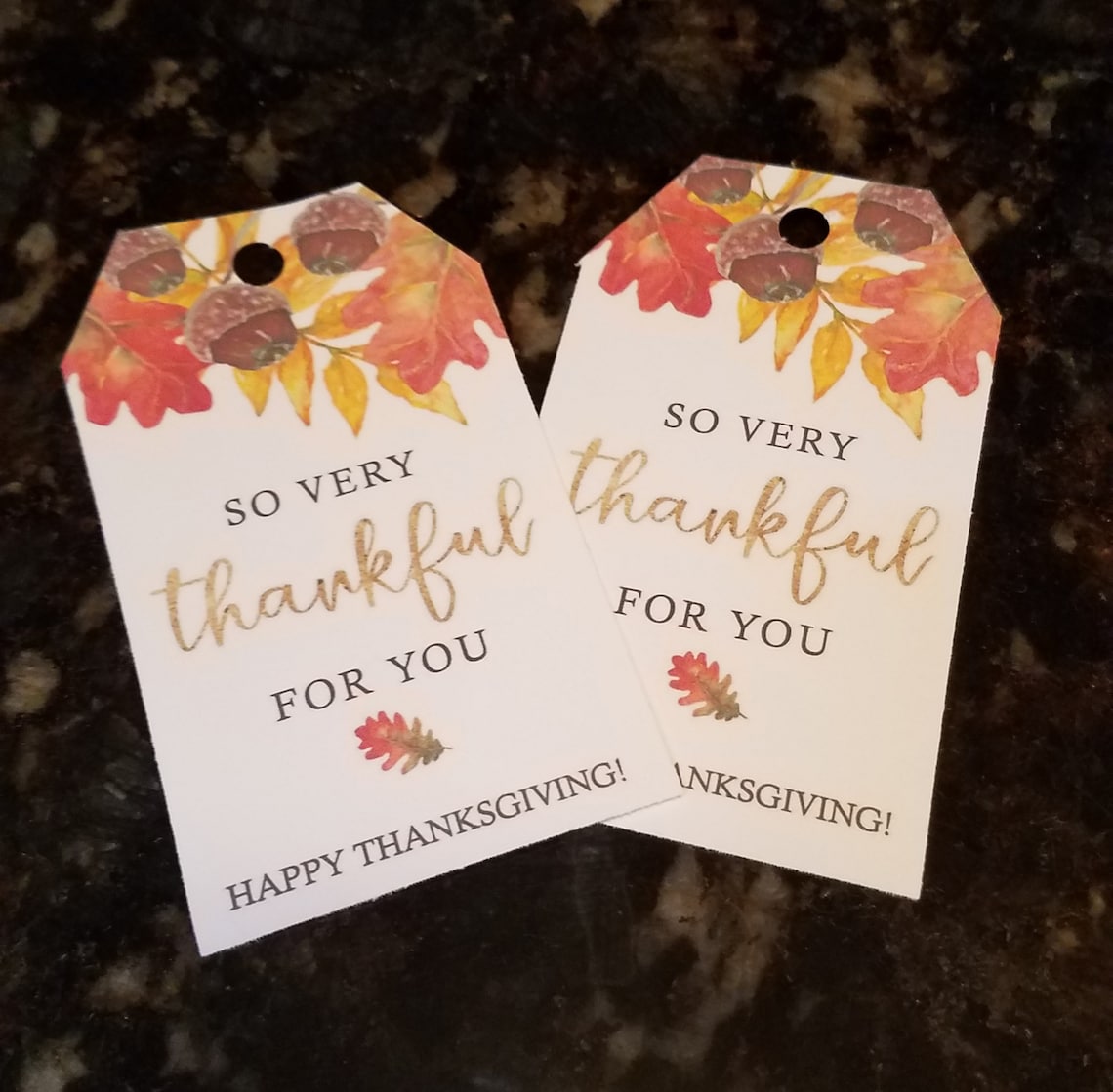 Printable Tags Template for Avery 22802 - Thanksgiving Tag, Leaves ...