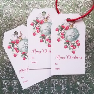 Christmas Tags - Printable Christmas Tags (avery 22802) Digital ...