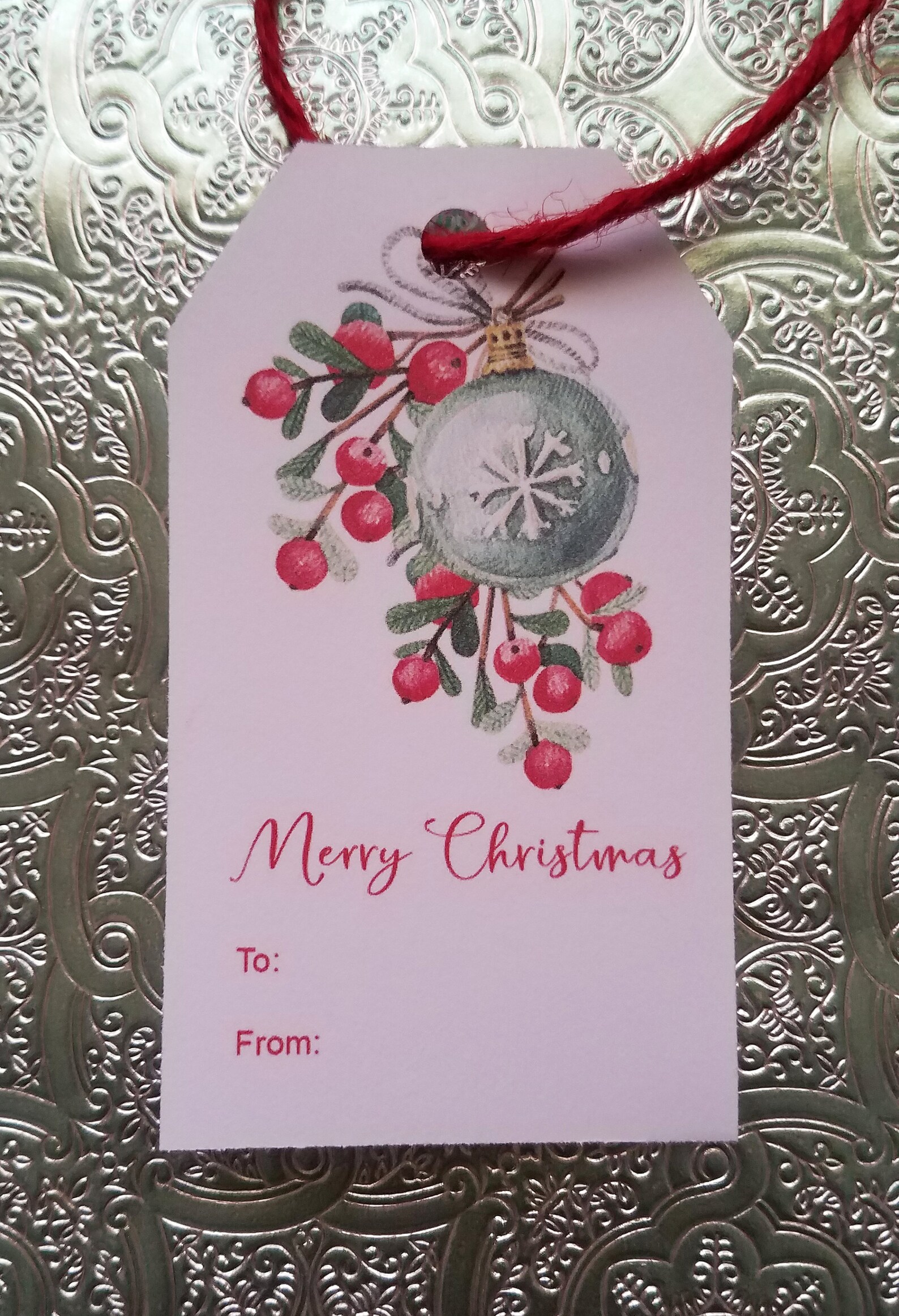 Christmas Tags - Printable Christmas Tags (avery 22802) Digital ...