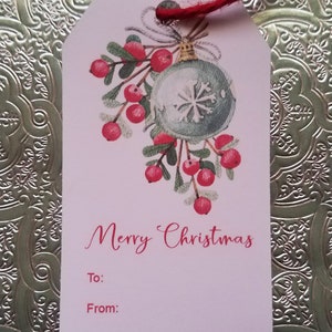 Christmas Tags - Printable Christmas Tags (avery 22802) Digital ...