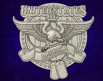 Military Plaque Stl - Etsy