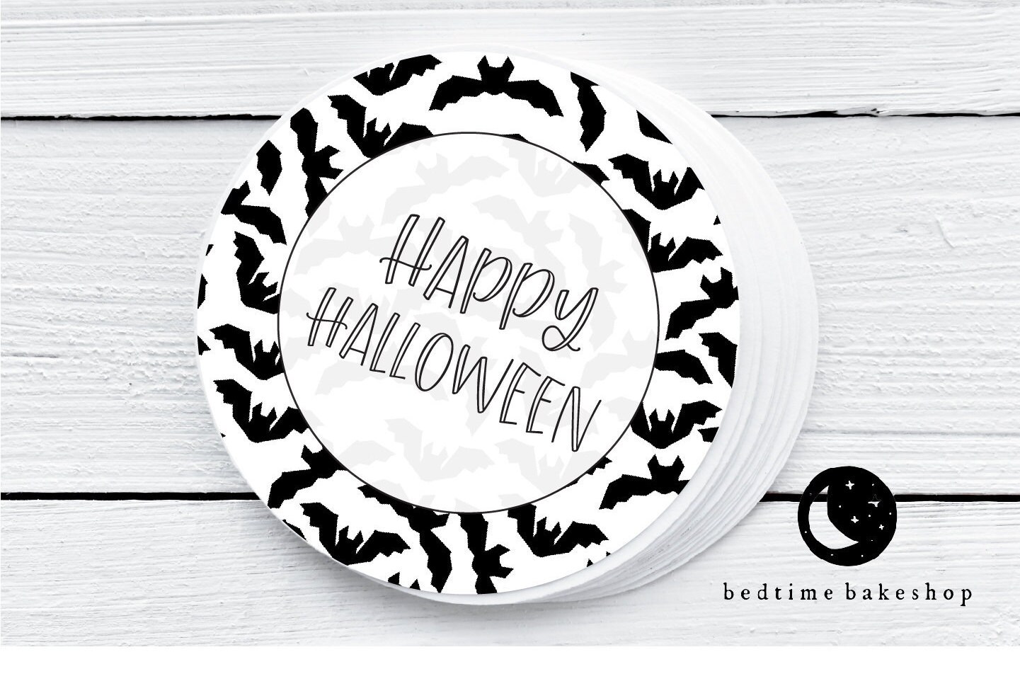 Printable Happy Halloween 2 Cookie Tags Halloween | Etsy