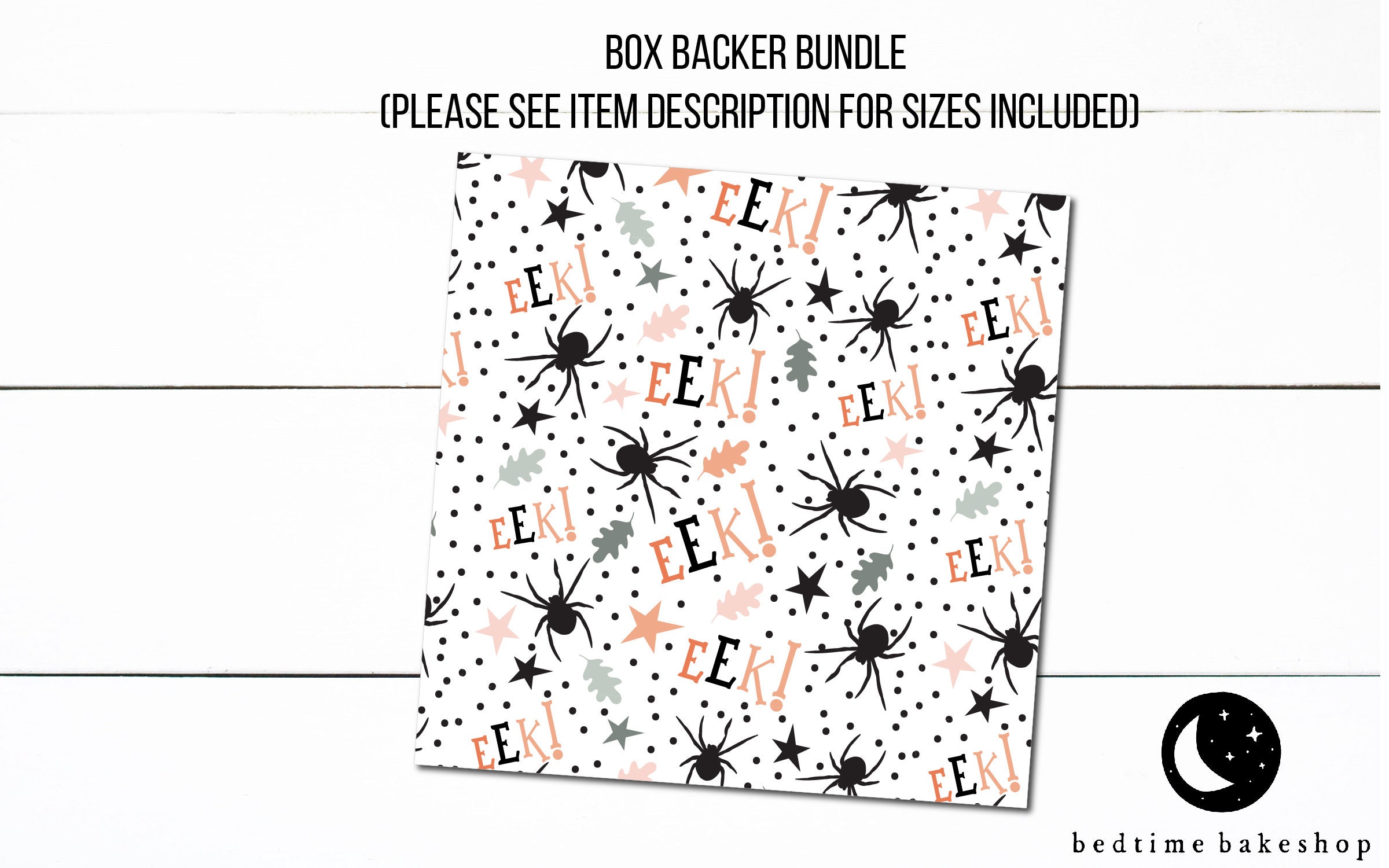 Printable Bundle of Box Backers Cookie Box Packaging | Etsy