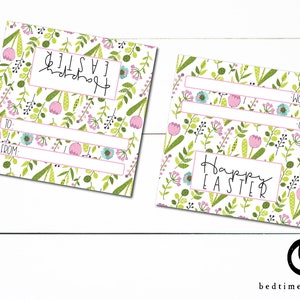 4" Happy Easter Treat Topper to From: Printable Treat Bag Toppers ...