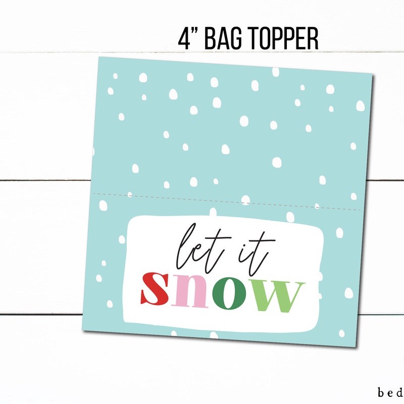 Goodie Bag Topper - Etsy