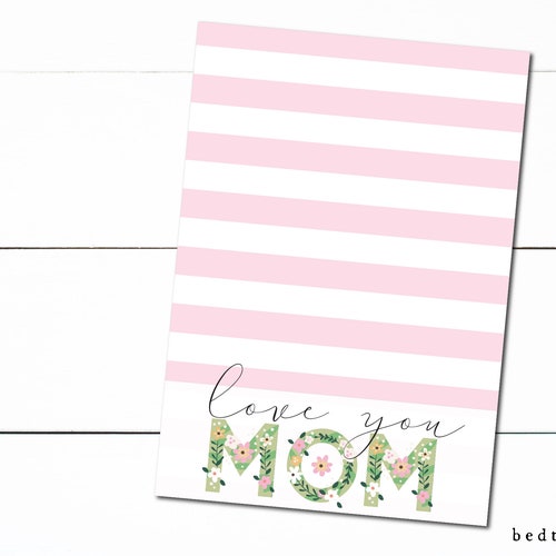 Mother's Day Printable Mini Cookie Card 3.5 X - Etsy