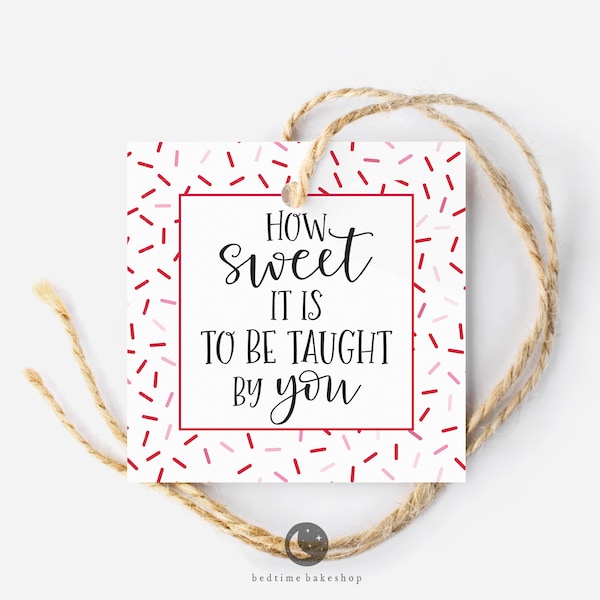 How Sweet It is to Be Taught by You - Etsy