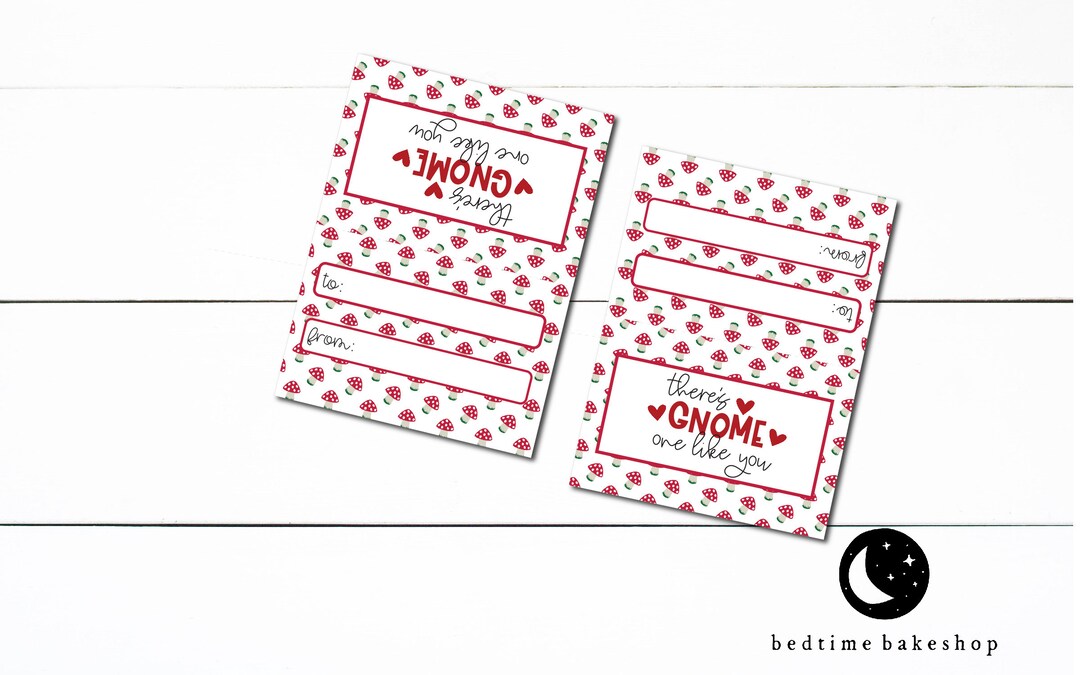 Happy Valentine's Day 3 Treat Topper to From: Printable Treat Bag ...