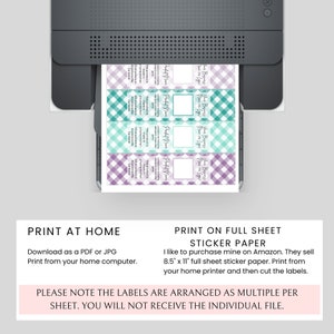 Editable Cake Tin Label Template: Sprinkles Design (canva) - Etsy