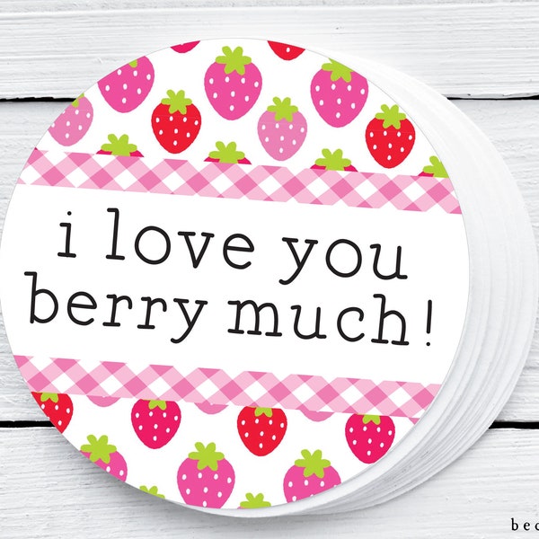 Love You Berry Much - Etsy